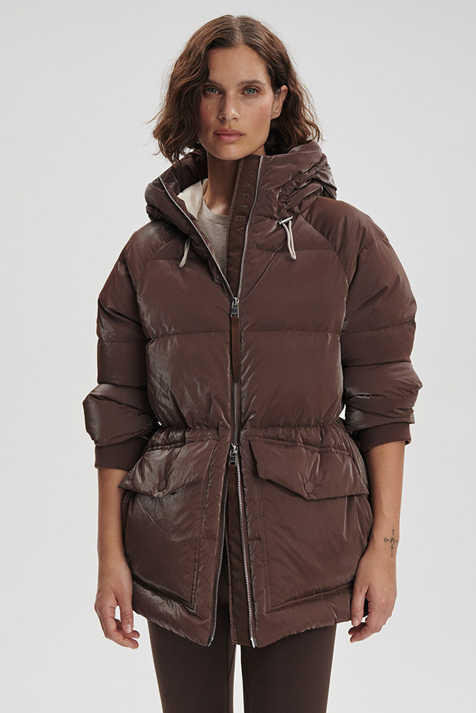 Varley - Fullerton Down Jacket - French Roast – Collins St